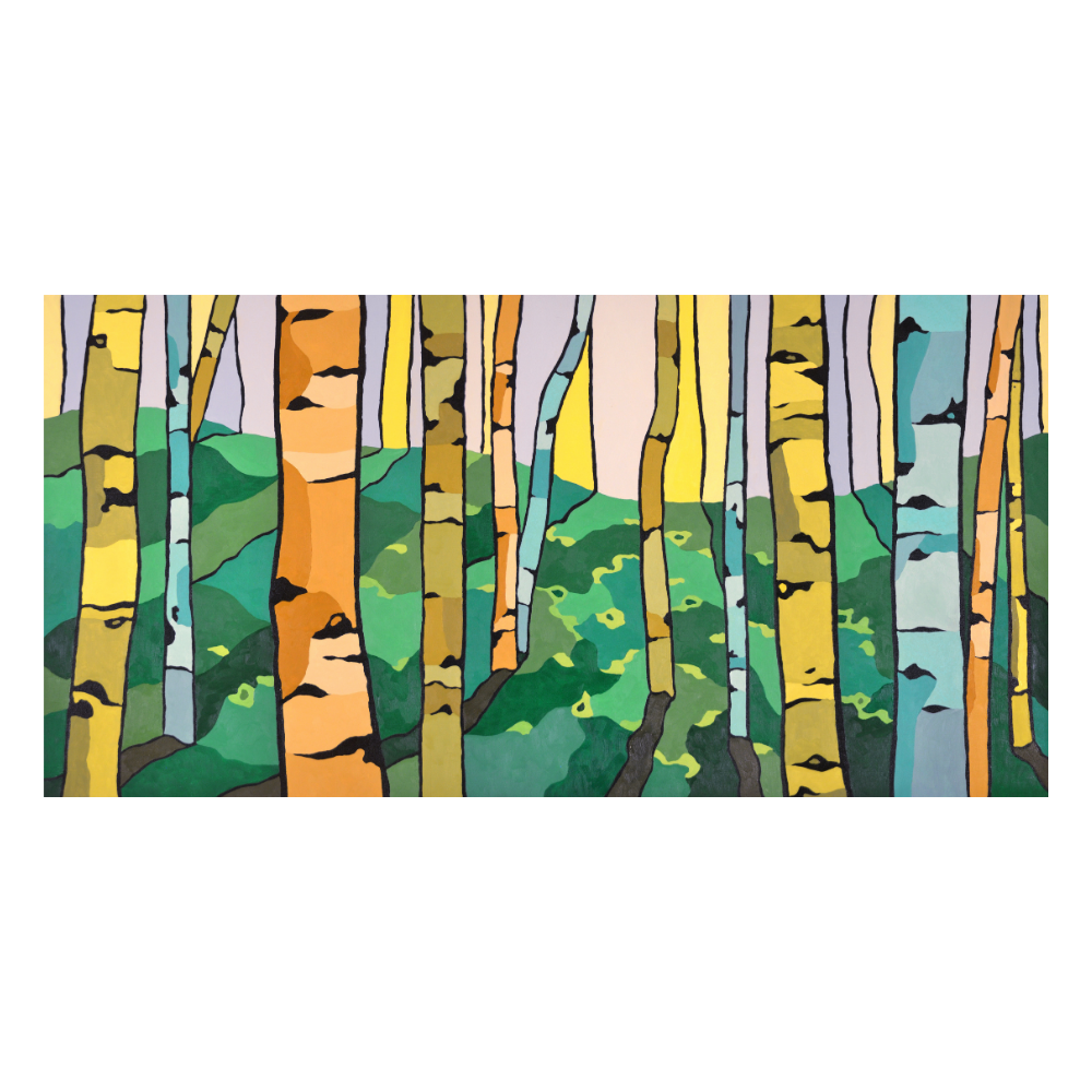 paintbymunzy.com | Canadian Birch Tree Art For Sale | Free Delivery ...